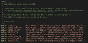 WordPress Salts & Security Keys — How To Change WordPress Salt Keys ...
